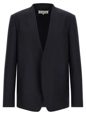 MAISON MARGIELA Minimal' Blazer - Blue