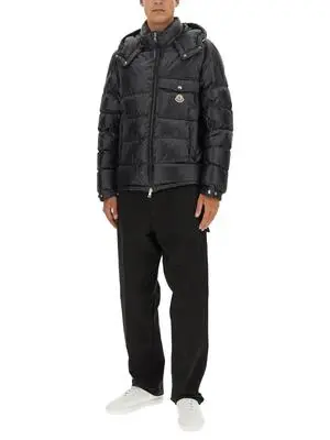 Moncler Cotton Pants - Black