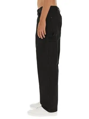 Moncler Cotton Pants - Black