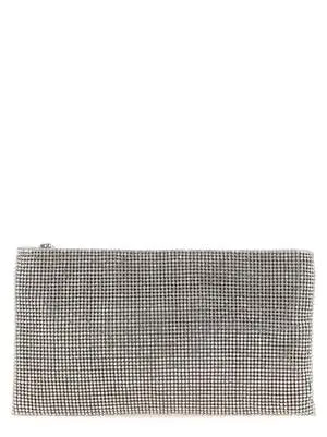 Benedetta Bruzziches Your Best Friend La Petite' Clutch - Silver