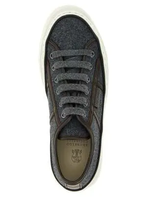 Brunello Cucinelli Shiny Tab' Sneakers