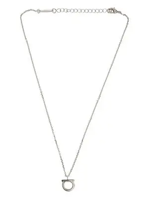 FERRAGAMO Gancini Crystal Necklace
