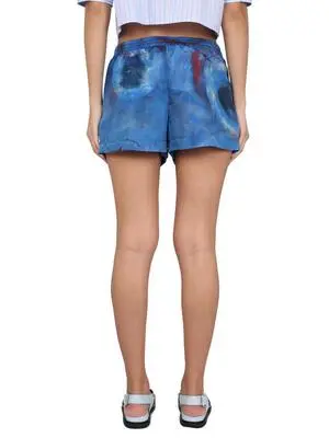 Marni Silk Short Shorts