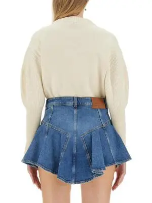 Alexander McQueen Wool Jersey - Cream