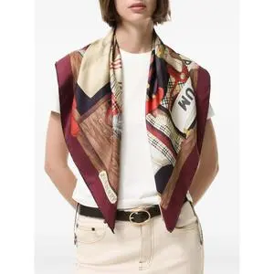 Burberry Scarves - Red