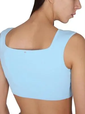 Max Mara Cropped Square Neck Tank Top - Multicolor