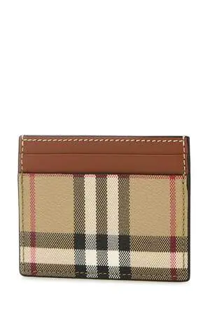 Burberry Printed Canvas Card Holder - Multicolor