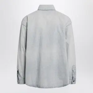 Balenciaga Light Cotton Denim Shirt - Blue