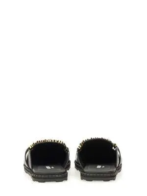 Moschino Sabot Logo Lettering