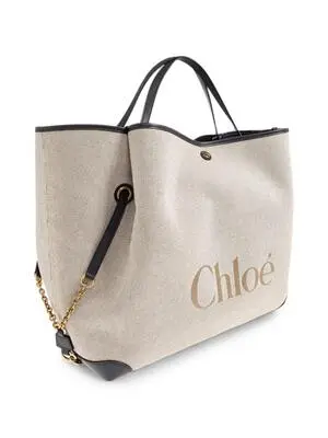 Chloé Clover Large Cabas Bag - Multicolor