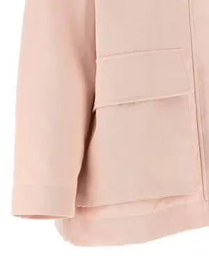 GANNI Twill Jacket - Pink