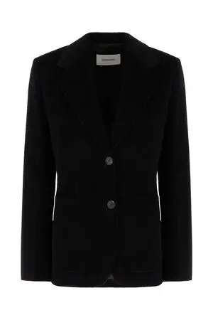 FERRAGAMO Single Breasted Corduroy Blazer - Multicolor
