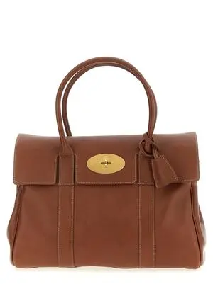 Mulberry Bayswater Leather Shoulder Bag - Brown