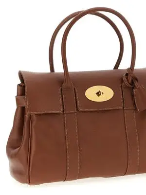 Mulberry Bayswater Leather Shoulder Bag - Brown