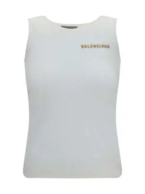 Balenciaga Tank Top - White