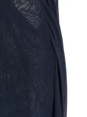 Jacquemus La Robe Maille Plumetis' Dress - Blue