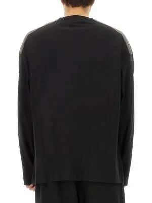 Dries Van Noten Paneled Cotton Sweatshirt