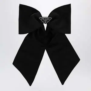 Prada Re-nylon Hair Clip - Black