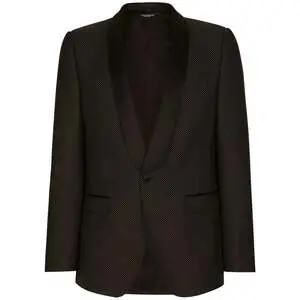 Dolce & Gabbana Silk Blend Suit - Black