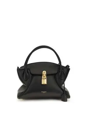 Balmain Small Pulse Day Handbag - Black