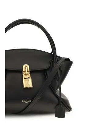 Balmain Small Pulse Day Handbag - Black