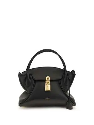 Balmain Small Pulse Day Handbag - Black