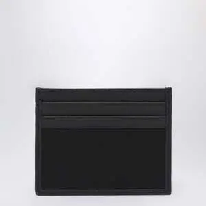 Prada Saffiano Card Case With Logo Triangle