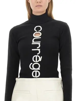 COURREGES Logo Jersey - Multicolor