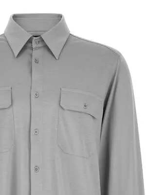 TOM FORD Military Shirt - Gray