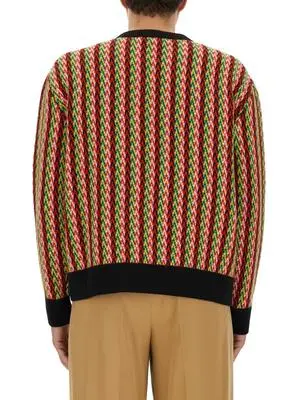 LANVIN Merino Wool Sweater - Multicolor