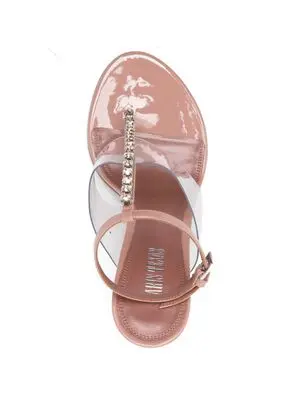 Paris Texas Lidia Leather Thong Sandals - Multicolor