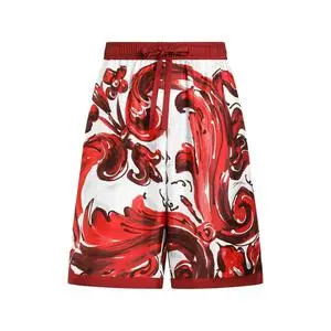 Dolce & Gabbana Shorts Bermuda Shorts - Red