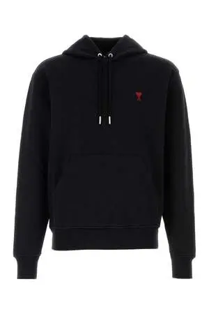 AMI Paris Cotton Sweatshirt - Black