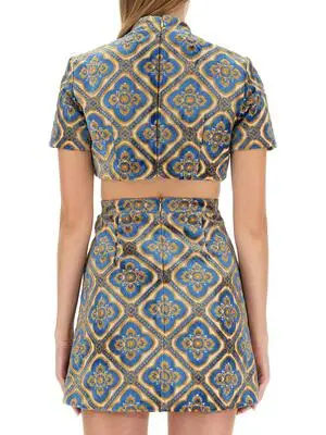 Etro Cropped Top - Multicolor