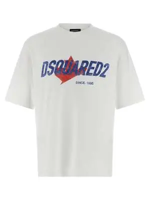 Dsquared2 Rider' T-shirt - White