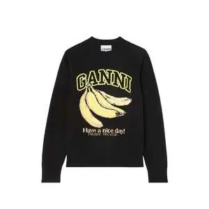 GANNI Knitwear Jumpers - Black