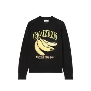 GANNI Knitwear Jumpers - Black