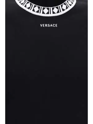 Versace Knit T-shirt - Black