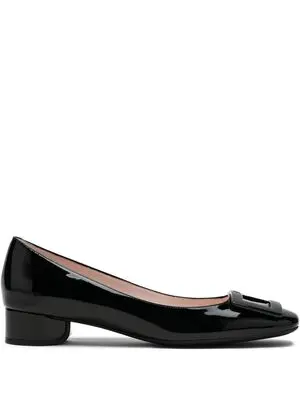 ROGER VIVIER Roundy Patent Leather Ballets - Multicolor