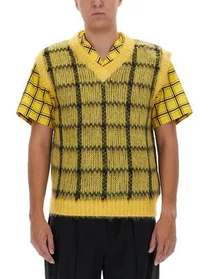 Marni Quad Vest - Yellow