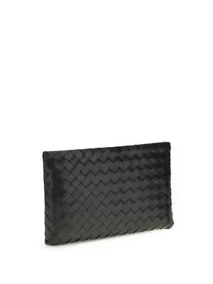 Bottega Veneta Medium Leather Pouch