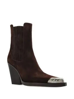 Paris Texas Dallas Suede Leather Boots
