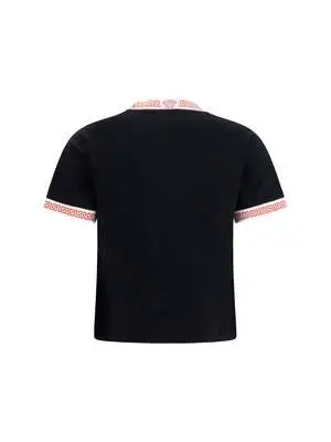 Versace T-shirt With Greca Details