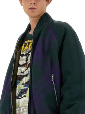 Burberry Reversible Bomber Jacket - Multicolor