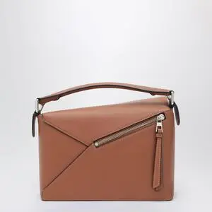 Loewe Small Puzzle Edge Bag - Brown