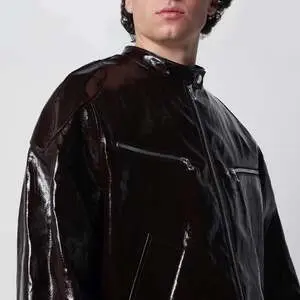 Séfr Ristretto Racer Coated Linen Jacket