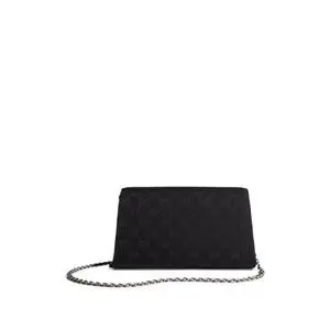 Gucci Gg Monogram Canvas Tiger Head Shoulder Bag