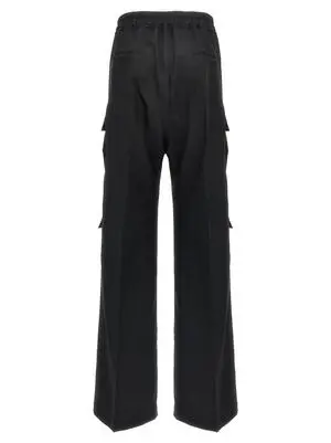 Rick Owens Cargobelas Wool Pants - Black