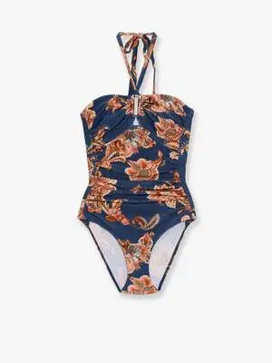 Zimmermann Aster Paisley Print One-piece Swimsuit - Multicolor