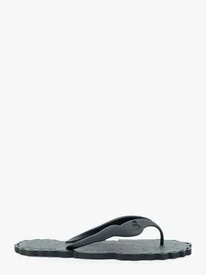 Zimmermann Seafoam Thong Rubber Sandals - Black